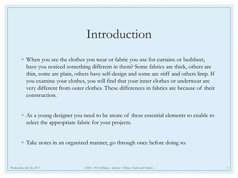 Methods Of Fabric Construction Pptx