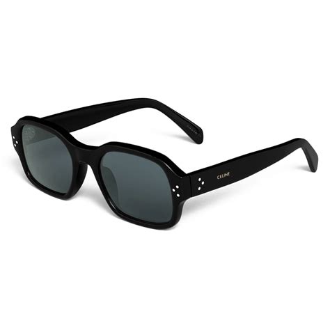 Céline Black Frame 49 Sunglasses In Acetate Black Sunglasses