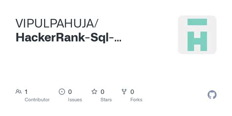 Hackerrank Sql Solutionshackerrankdatabase Solution At Main · Vipulpahujahackerrank Sql