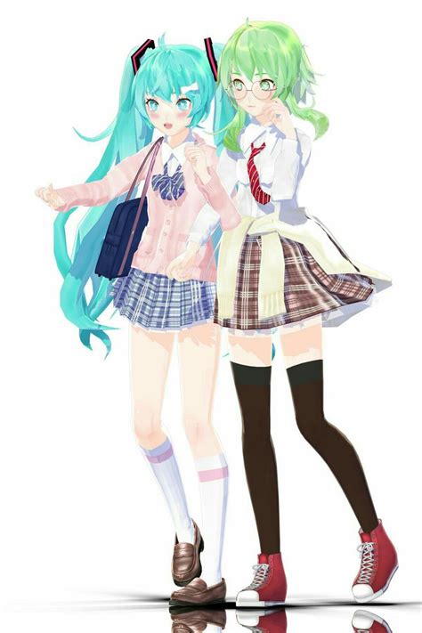 Pin Oleh Jaelyn Di Mmd Gadis Animasi Gambar Animasi