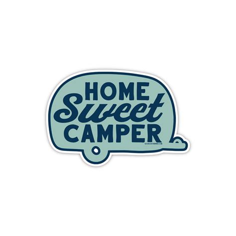 Home Sweet Camper Sticker Good Southerner