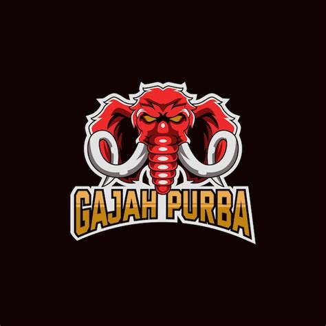 Premium Vector Mammoth E Sport Logo