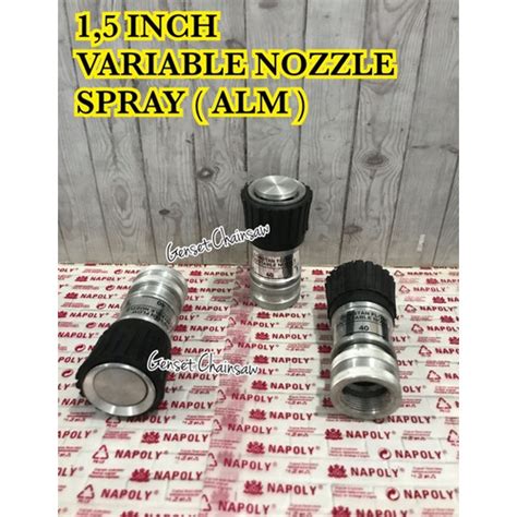 Promo Variable Spray Nozzle 1 5 Pemancar Head 1 5 Pemadam 1 5 Inch 1