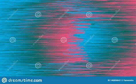 Pulso Aleat rio Art Abstract Background De Digitas Ilustração Stock