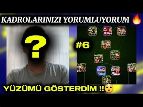 KADROLARINIZI YORUMLUYORUM 6 YÜZÜMÜ GÖSTERDİM 2000 ABONEYE ÖZEL