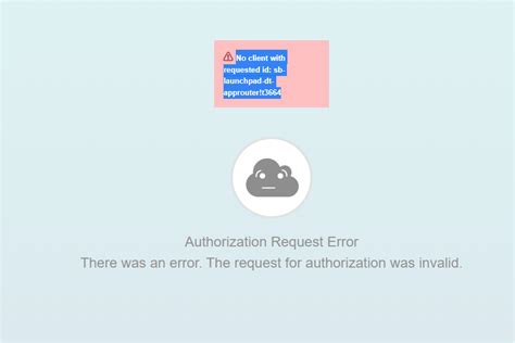 Getting Error No Client With Requested Id Sb La Sap Community