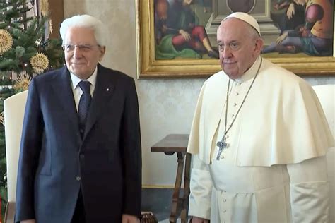 Pope Francis Congratulates Italys President On Re Election CBCPNews