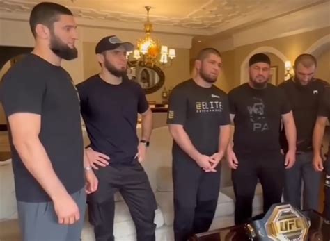 Wall Art Islam Makhachev Khabib Nurmagomedov Khamzat Chimaev
