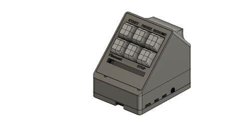 Octoprint Button Station Raspberry Pi Enclosure By Collingall