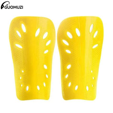 플라스틱 축구 정강이 패드 축구 가드 다리 보호대 어린이 성인 보호 기어 통기성 정강이 가드 1 쌍 팀 스포츠