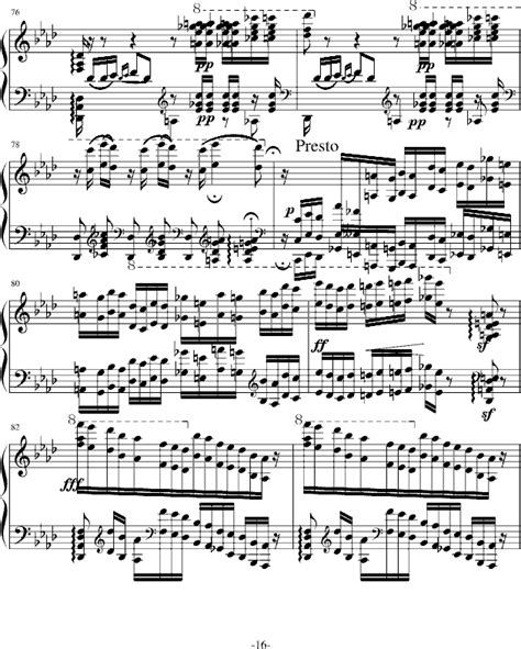 弄臣 钢琴谱钢琴曲 李斯特 歌谱简谱网