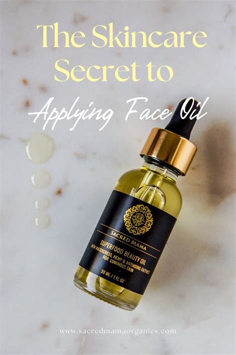 Our Go To Facial Oil For Nourished And Glowing Skin Artofit