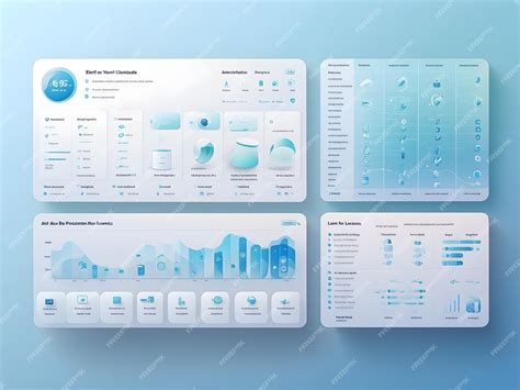 Premium Photo Craft A Background For A Healthcare Data Dashboard