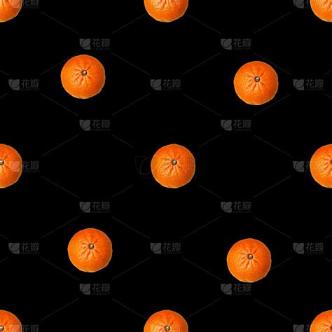 橘子照片主题无缝模式