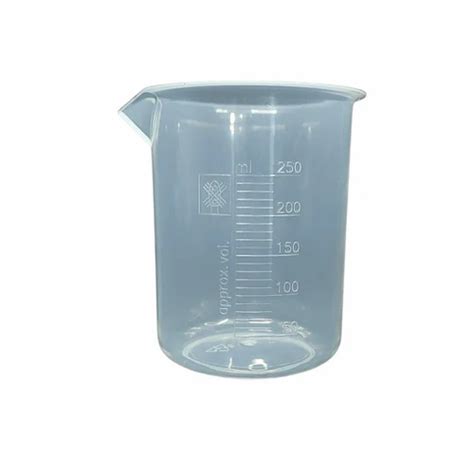 Beakers Euro Design 250 Ml Graduated Pack Of 1 Polypropylene Beaker