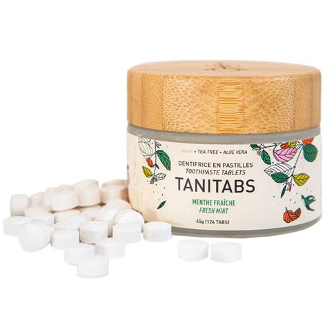 Tanit Toothpaste Fresh Mint 124 Tablets Online Natures Source