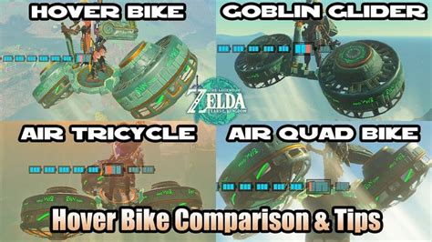Tears Of The Kingdom Hover Bike Comparison Study Tips For