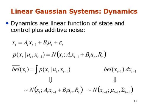 Introduction To Mobile Robotics Bayes Filter Implementations Gaussian