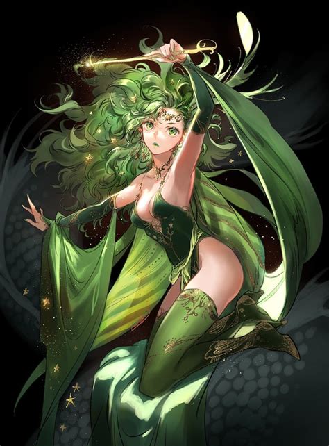 Rydia Final Fantasy And 1 More Drawn By Suzukirika Danbooru