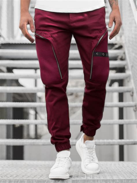 Pantalon Jogger Homme Bordeaux Ozonee C11134 Ozonee
