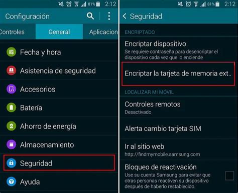 Cómo encriptar un teléfono Android Haras Dadinco