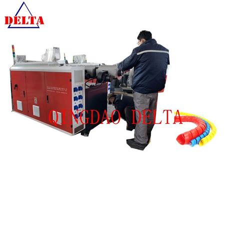 Oil Tube Protection Spiral Hose Extruder Machine China Hydraulic Oil