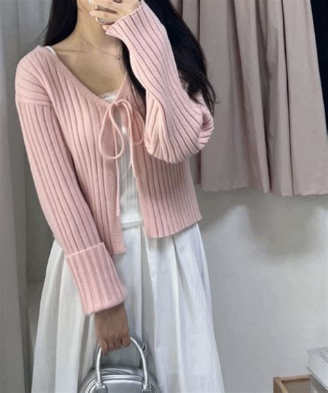 [간절기템 여리핏] 에프터 도톰 골지 가디건 4color 에이블리