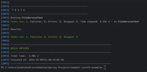 Junit Temporary Directory Support Geeksforgeeks