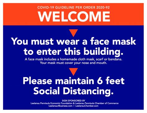 Free Printable Covid 19 Mask Signs