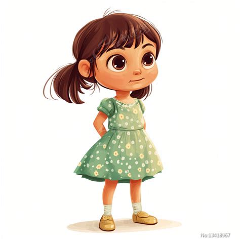 扎辫子的女孩ai图片下载红动中国