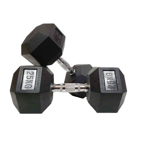 Rubber Hex Dumbbells Durable And Versatile Weight Training