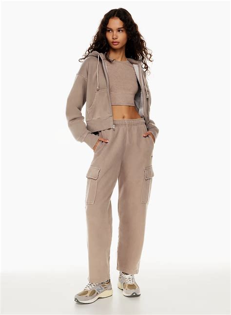 Tna Cozy Fleece Mega Cargo Sweatpant Aritzia Ca
