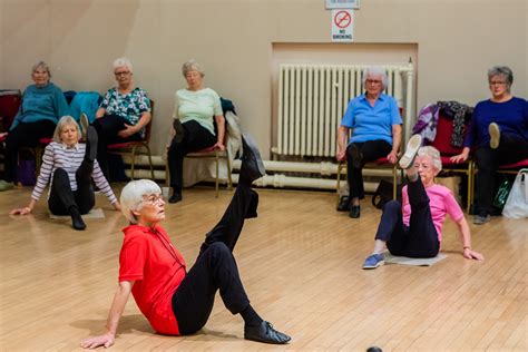 Video We Join In With The Exercise For Life Classes Keeping Locals