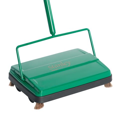 Stanley Electrostatic Carpet And Floor Sweeper Forest Green Fuller