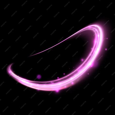 Premium Vector Swirl Light Effect Circle Element For Game Design