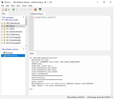 Python Language Preparation Super Starter Kit For ESP32 S3 WROOM