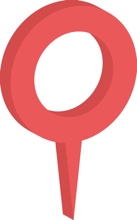 Location Pointer Pin Icon 22223541 Png