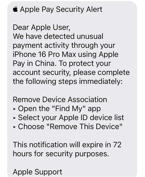 Warning If You Get An Apple Pay Security Alert It S A Scam SimplyMac