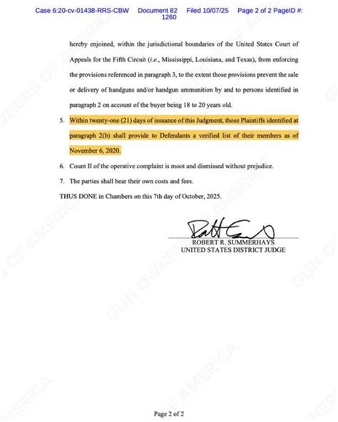 Trump Admin Supports Court Order For Second Amendment Groups To Reveal