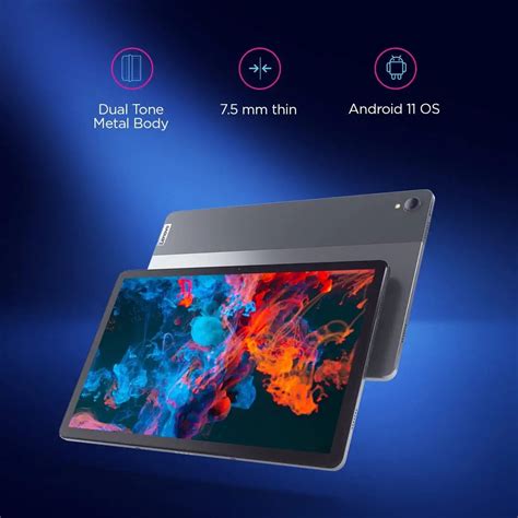 Lenovo Tab P11 Plus Tablet (11 inch (27.94 cm), 6 GB, 128 GB, Wi-Fi+LTE ...