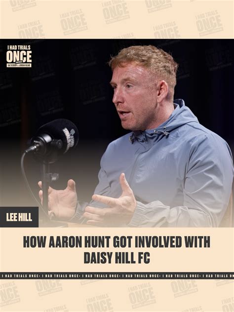 Aaron Hunts Journey To Daisy Hill Fc Tiktok