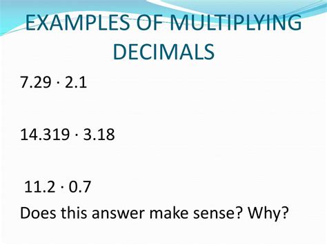 PPT MULTIPLYING AND DIVIDING DECIMALS PowerPoint Presentation Free Download ID 2452177