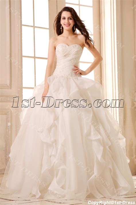Romantic Ball Gown Wedding Dresses