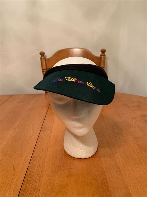 Vintage Disney World Visor Hat 1990s 80s R1 Etsy