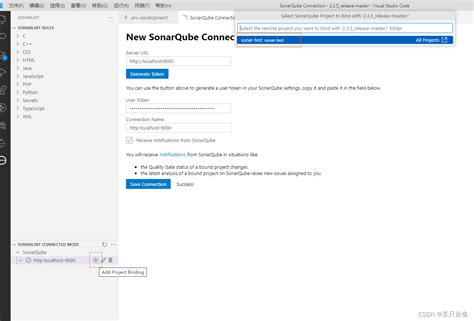 sonar：vscode配置sonarlint sonarlint连接sonarqube vscode sonarlint csdn博客