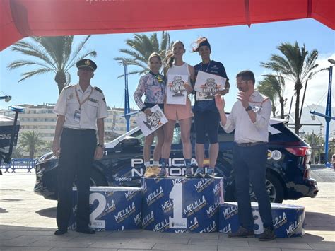 Massine El Kaddaoui Y Natalia Ortiz Ganan La Iii Carrera Solidaria Ruta