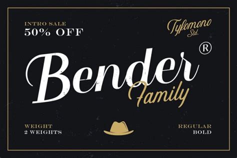 Bender® Script Font