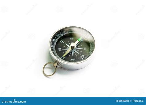 Compass Isolated On White Background Stock Image Image Of Background