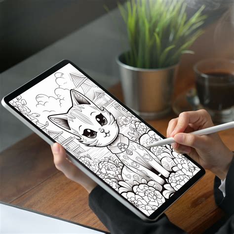 39 Kawaii Cat Doodle Coloring Books Doodle Coloring Books Homeschool Coloring Pages Japanese