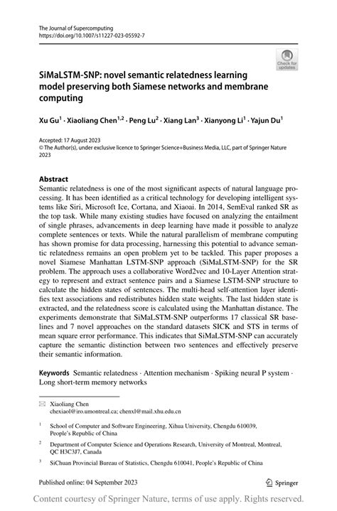 SiMaLSTM SNP Novel Semantic Relatedness Learning Model Preserving Both